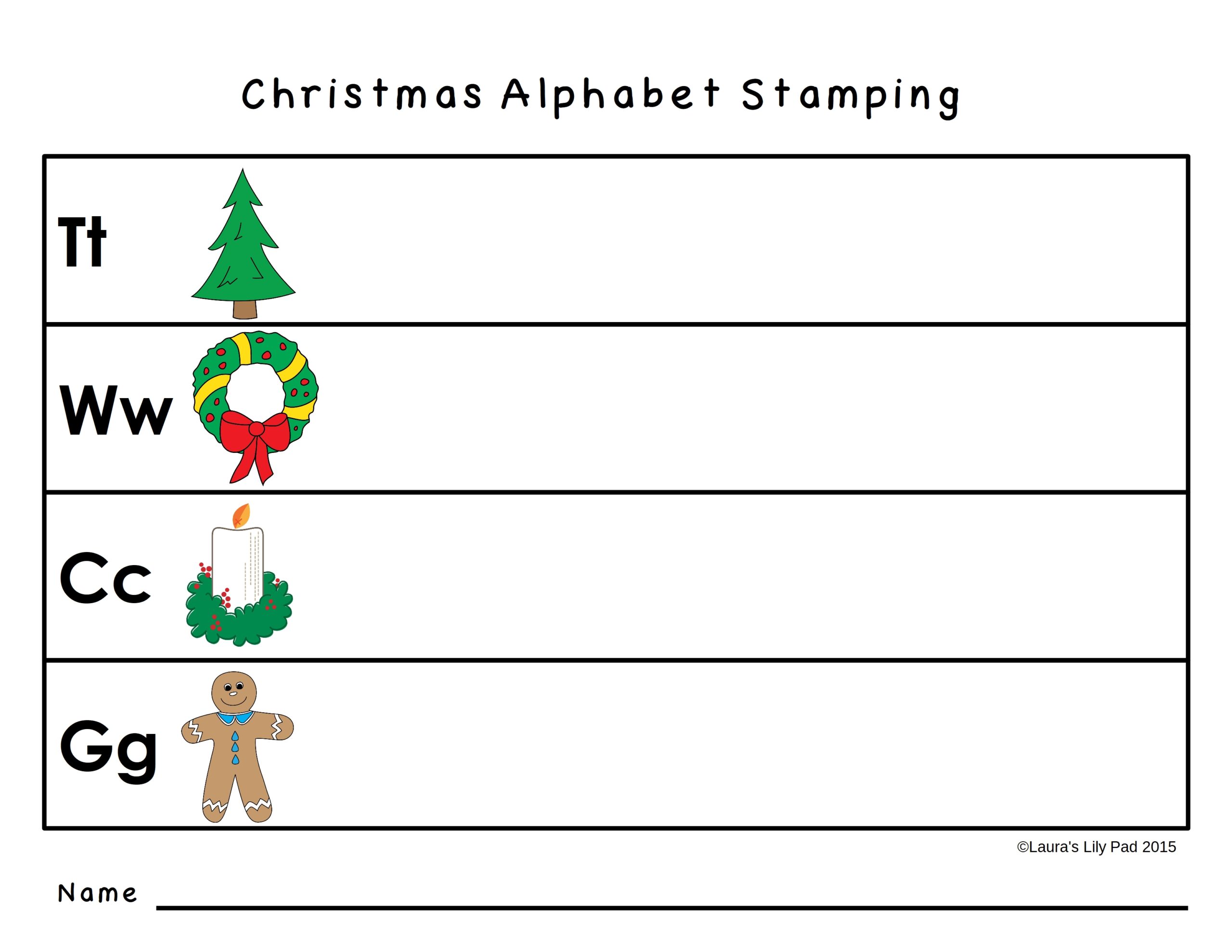 Christmas Stamping | Made By Teachers