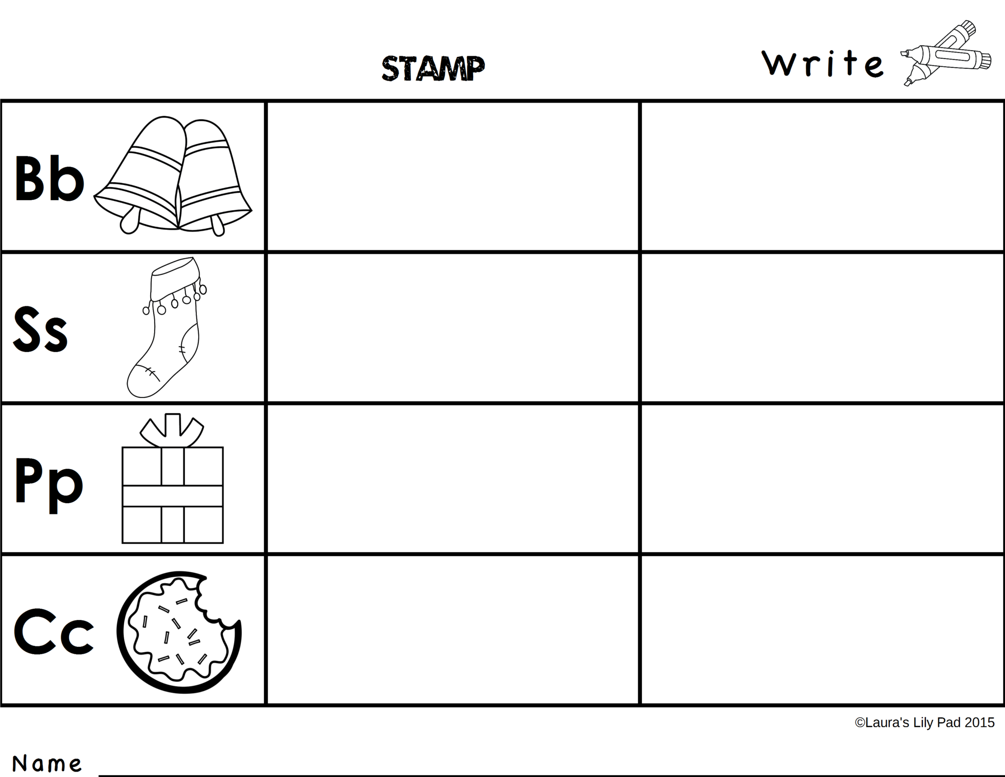 Christmas Stamping | Made By Teachers