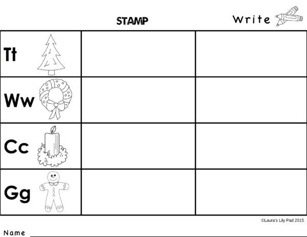 Christmas Stamping | Made By Teachers