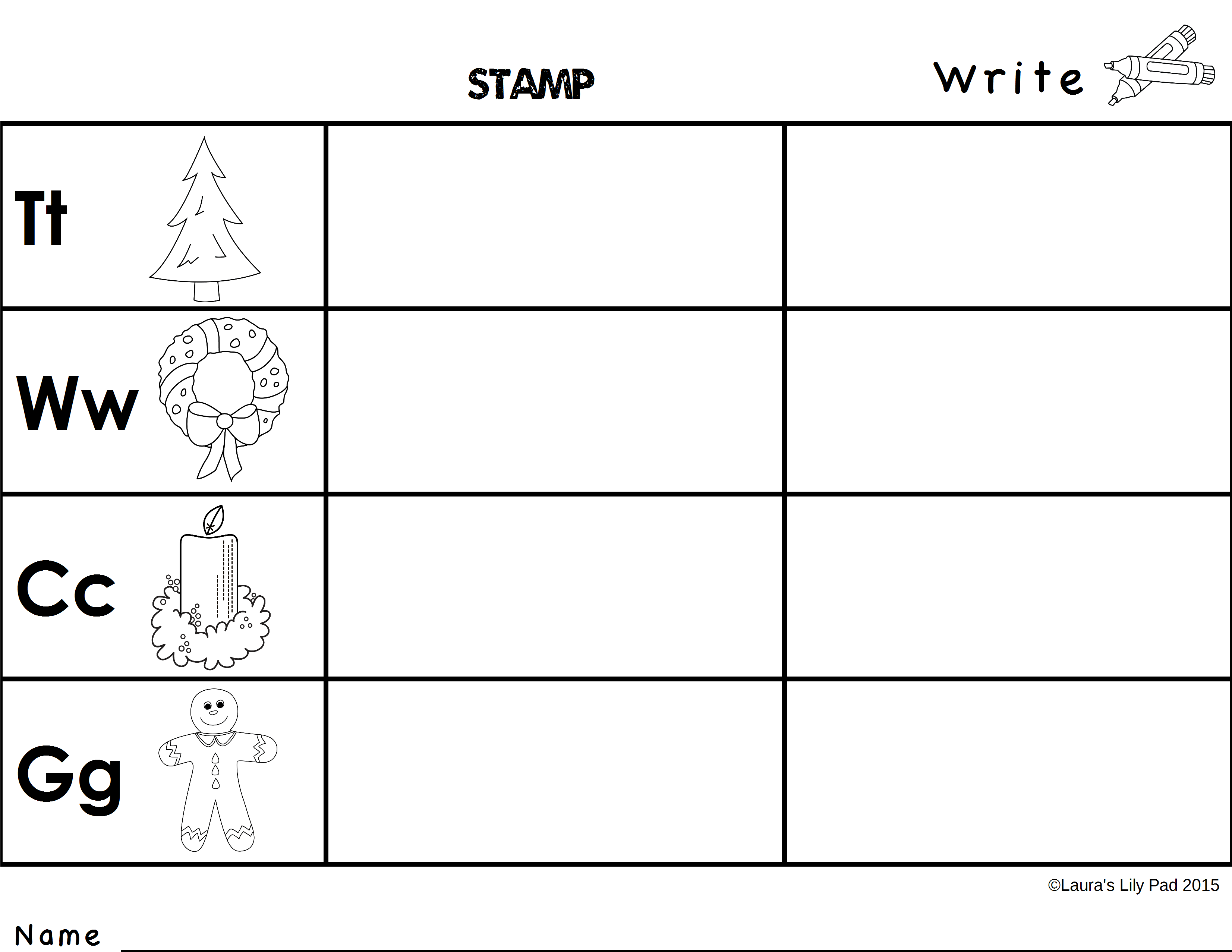 Christmas Stamping | Made By Teachers