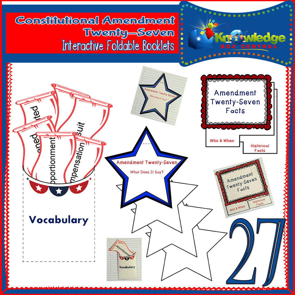 Constitutional Bill of Rights: Amendment Twenty-Seven Interactive ...