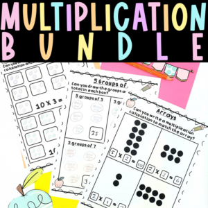 Multiplication Bundle Multiply by 2, 5 & 10 Worksheets 1st Grade 2nd ...