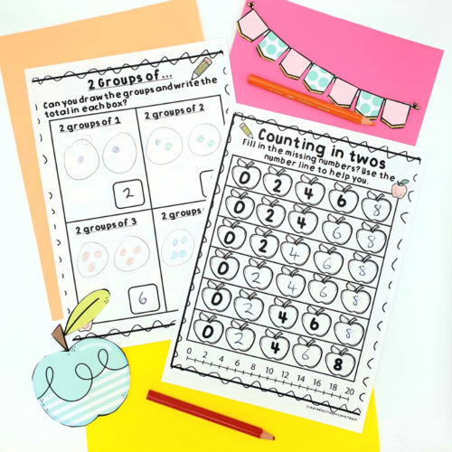 Multiplication Bundle Multiply by 2, 5 & 10 Worksheets 1st Grade 2nd ...