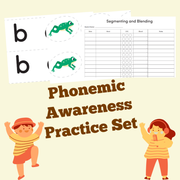 Phonemic Awareness Practice Set | Made By Teachers
