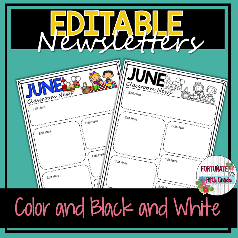 Preschool Newsletter Templates