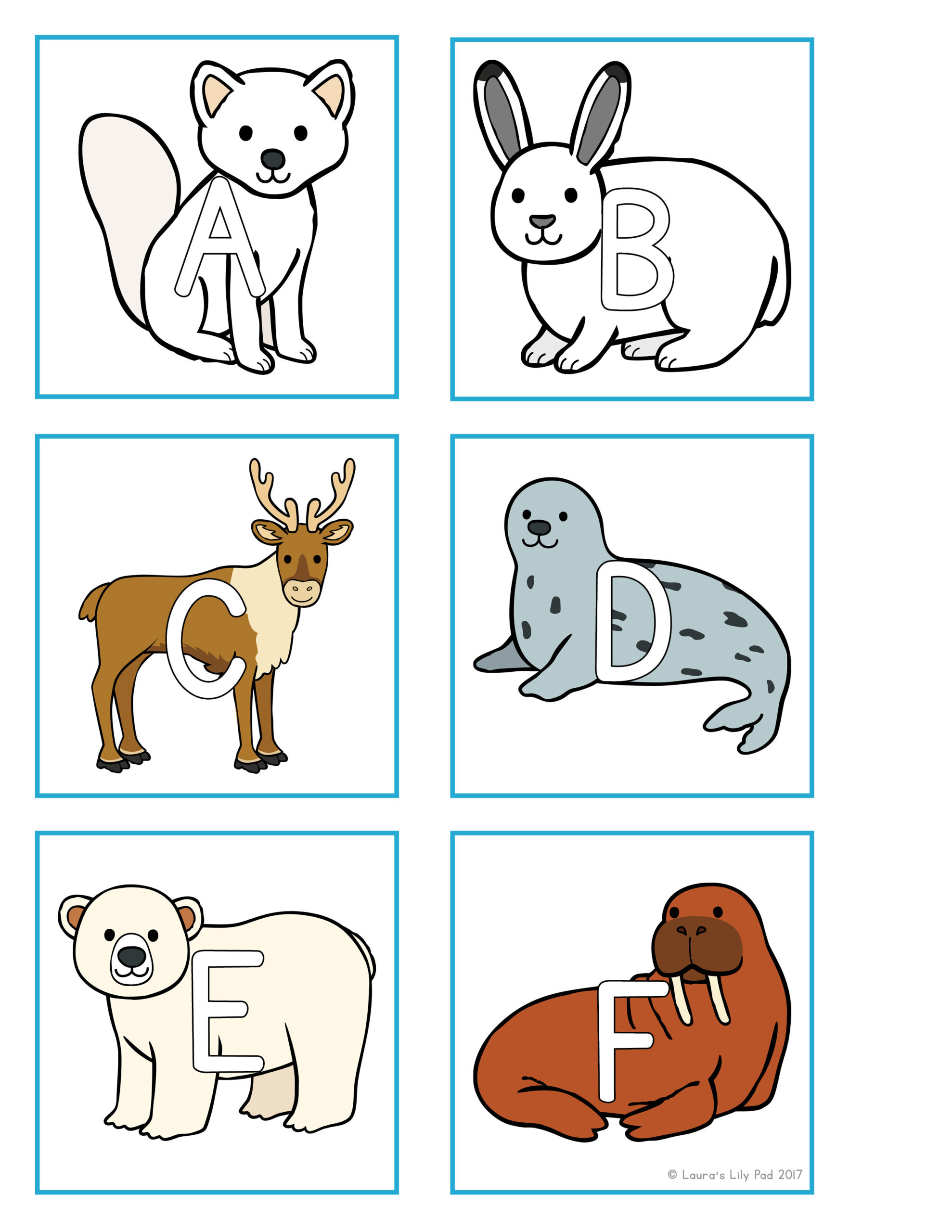 Arctic Alphabet Centers | Made By Teachers