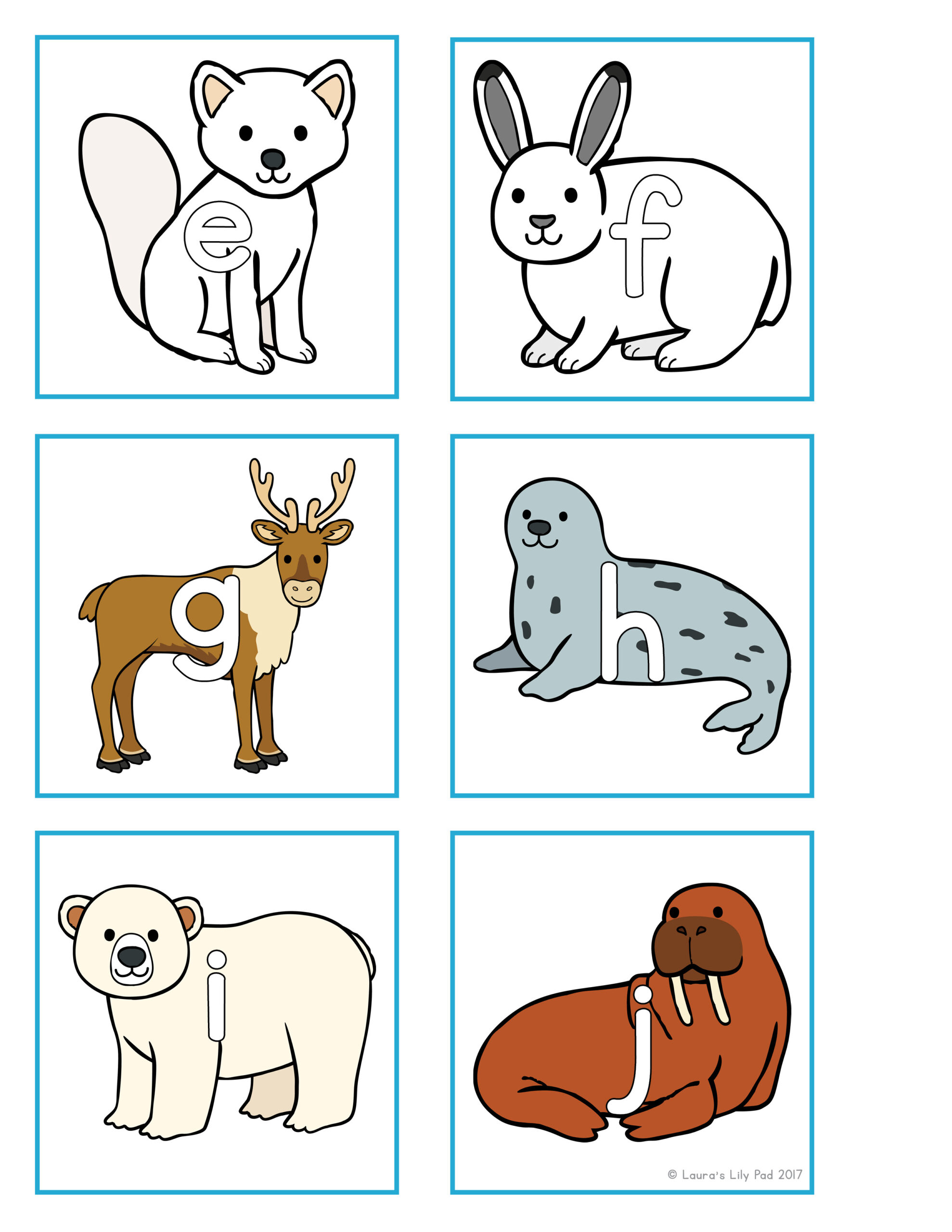 Arctic Alphabet Centers | Made By Teachers