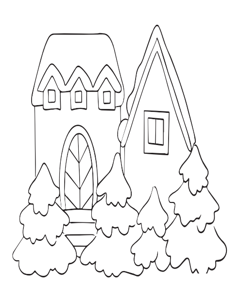 Winter coloring pages | Made By Teachers