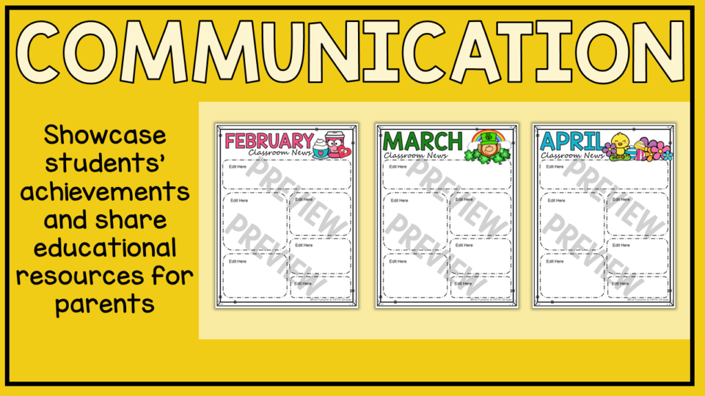 Editable Monthly Newsletter - BUNDLE | Made By Teachers