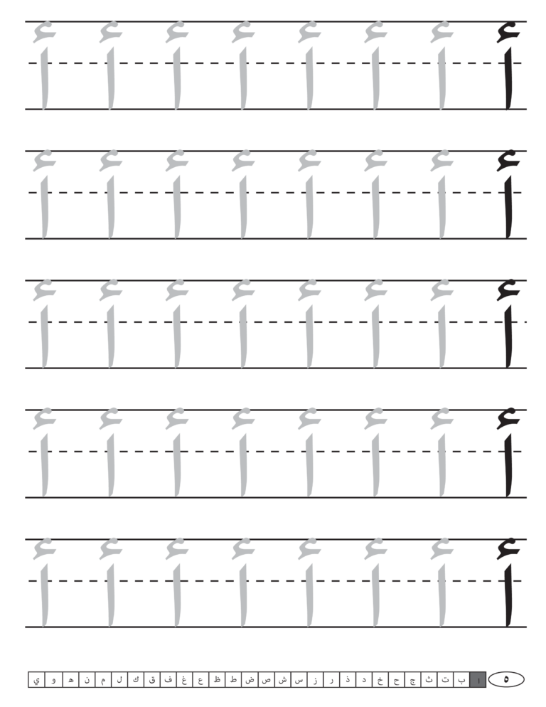 Beginning Arabic Handwriting Worksheets. | Made By Teachers