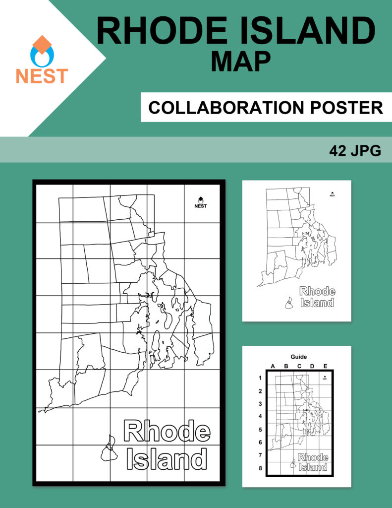 Rhode Island Map Collaboration Poster | Made By Teachers