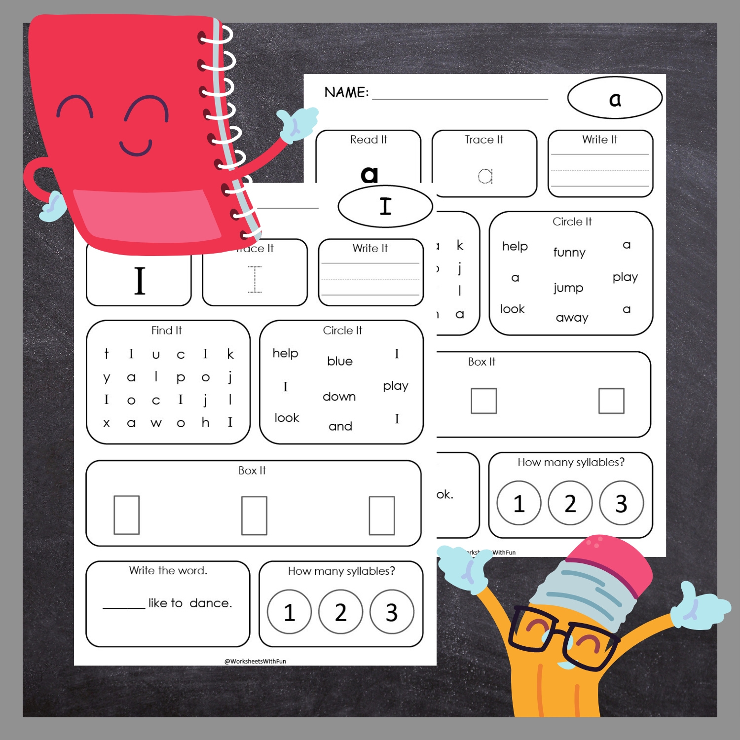 Sight Word Worksheets for Kindergarten - 40 Pages | Made By Teachers