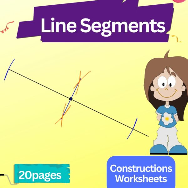 Construct a line segment - Constructions Worksheets - Geometry ...