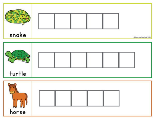 Pet Word Letter Tiles Cards | Made By Teachers