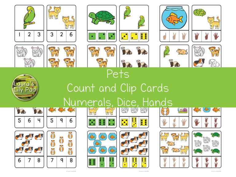 Pets Math and Literacy Bundle | Made By Teachers