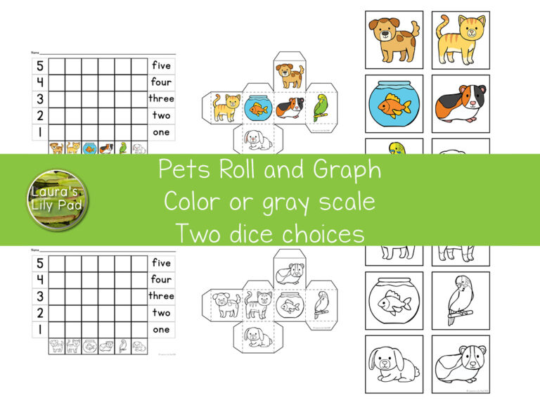 Pets Math and Literacy Bundle - Made By Teachers