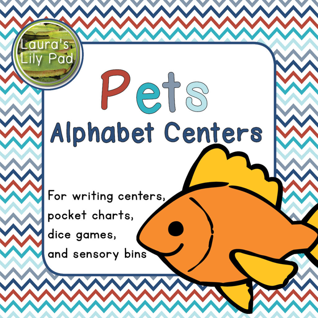 Pets Alphabet Centers | Made By Teachers