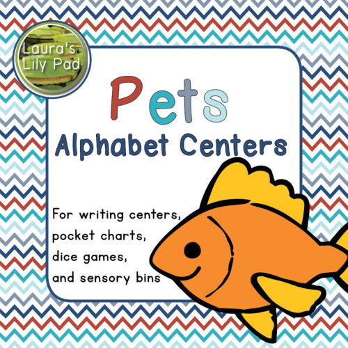 Pets Alphabet Centers | Made By Teachers