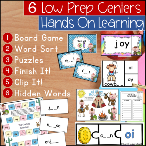 oi and oy Word Work Activities | Made By Teachers