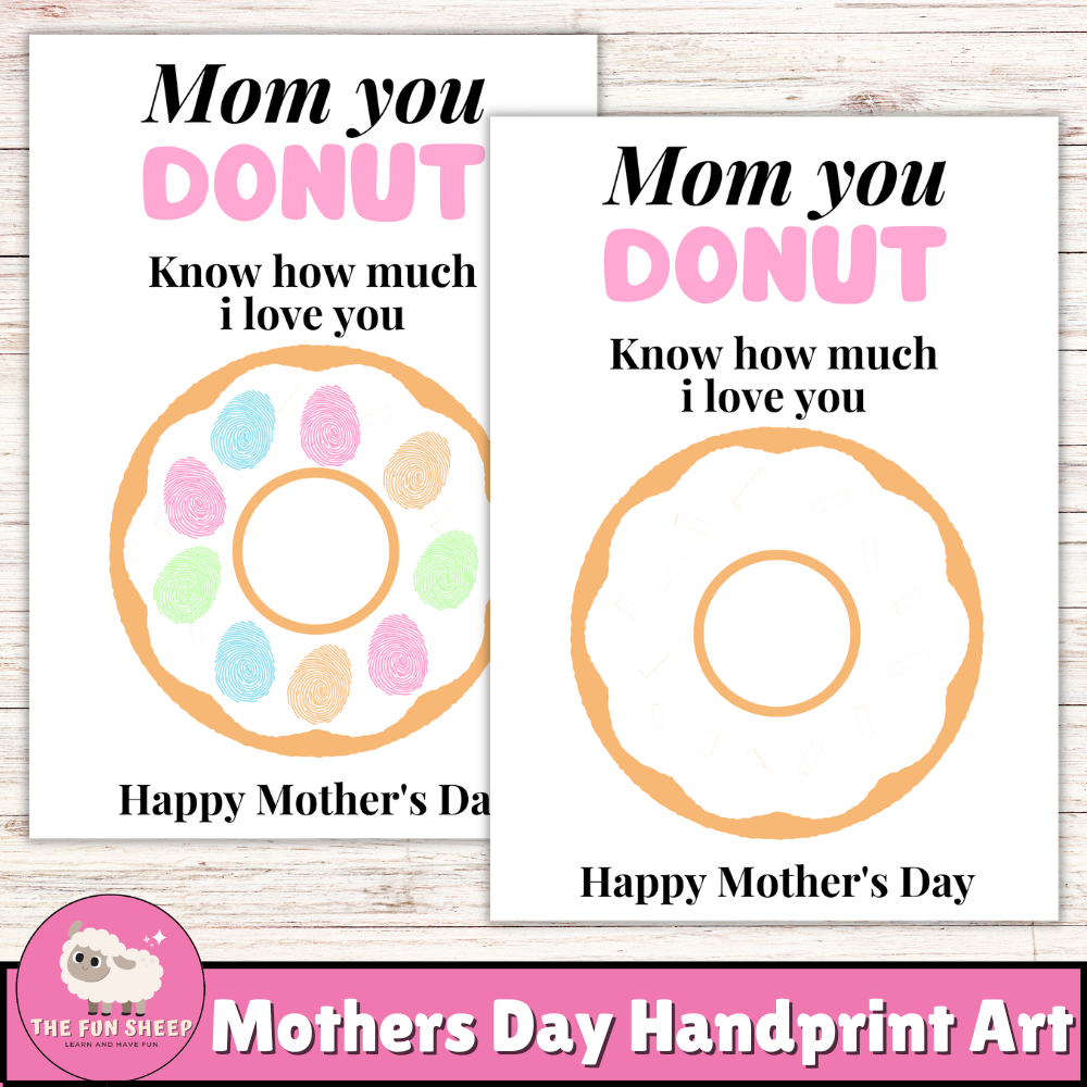 Mothers Day Handprint Art Activity | Mother’s Day Crafts for Pre-K ...