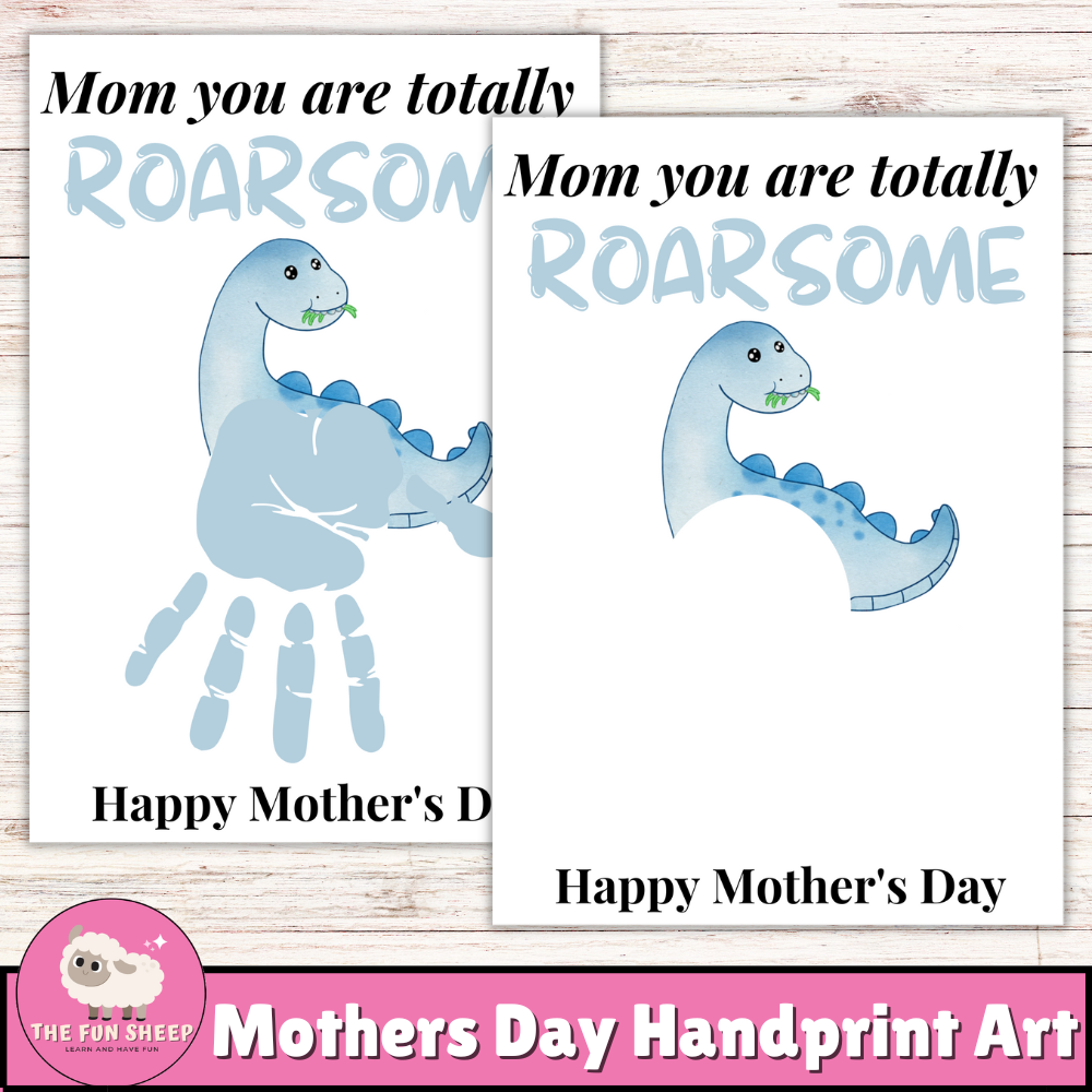 Mothers Day Handprint Art Activity | Mother’s Day Crafts for Pre-K ...