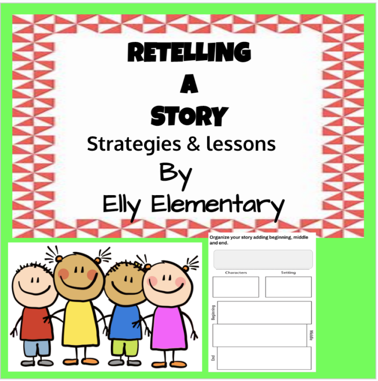 RETELLING A STORY: STRATEGIES & LESSONS TO USE | Made By Teachers