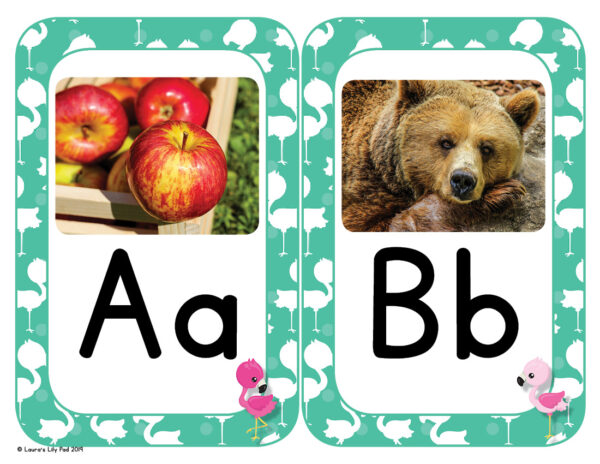 Flamingo Alphabet Signs | Made By Teachers