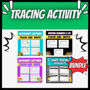 Activities Handwriting Tracing Numbers ,Alphabet Letters , Words ...