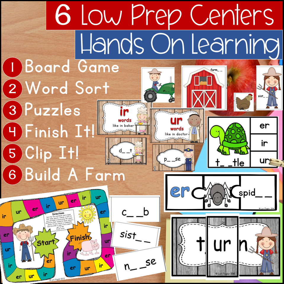 r controlled vowels- er, ir ur Word work Activities | Made By Teachers