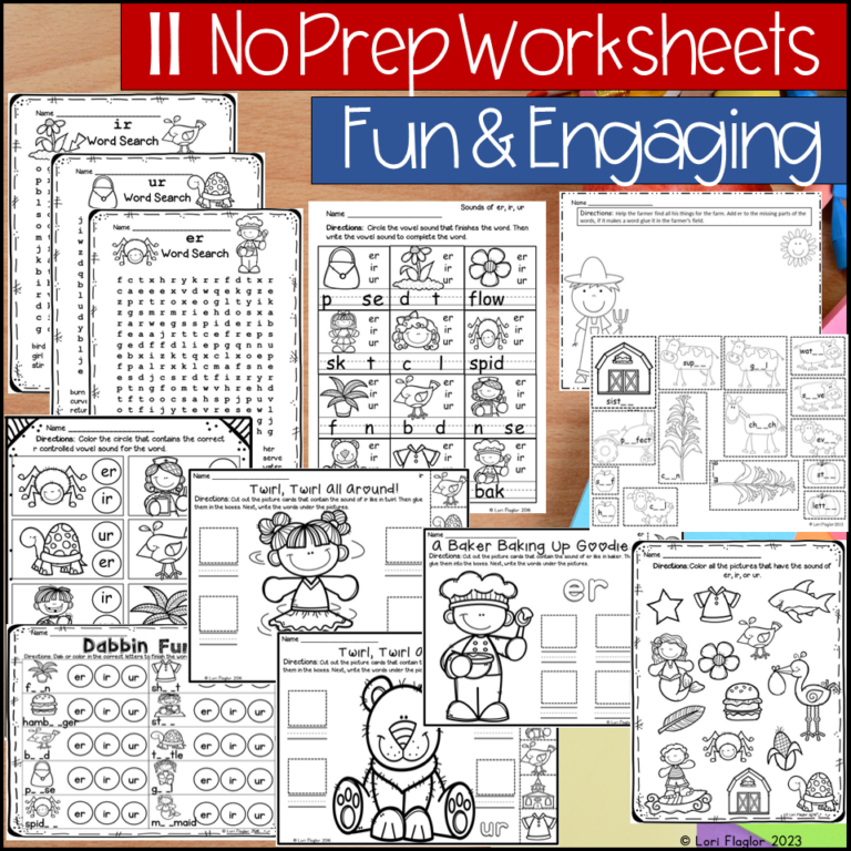 r controlled vowels- er, ir ur Word work Activities | Made By Teachers