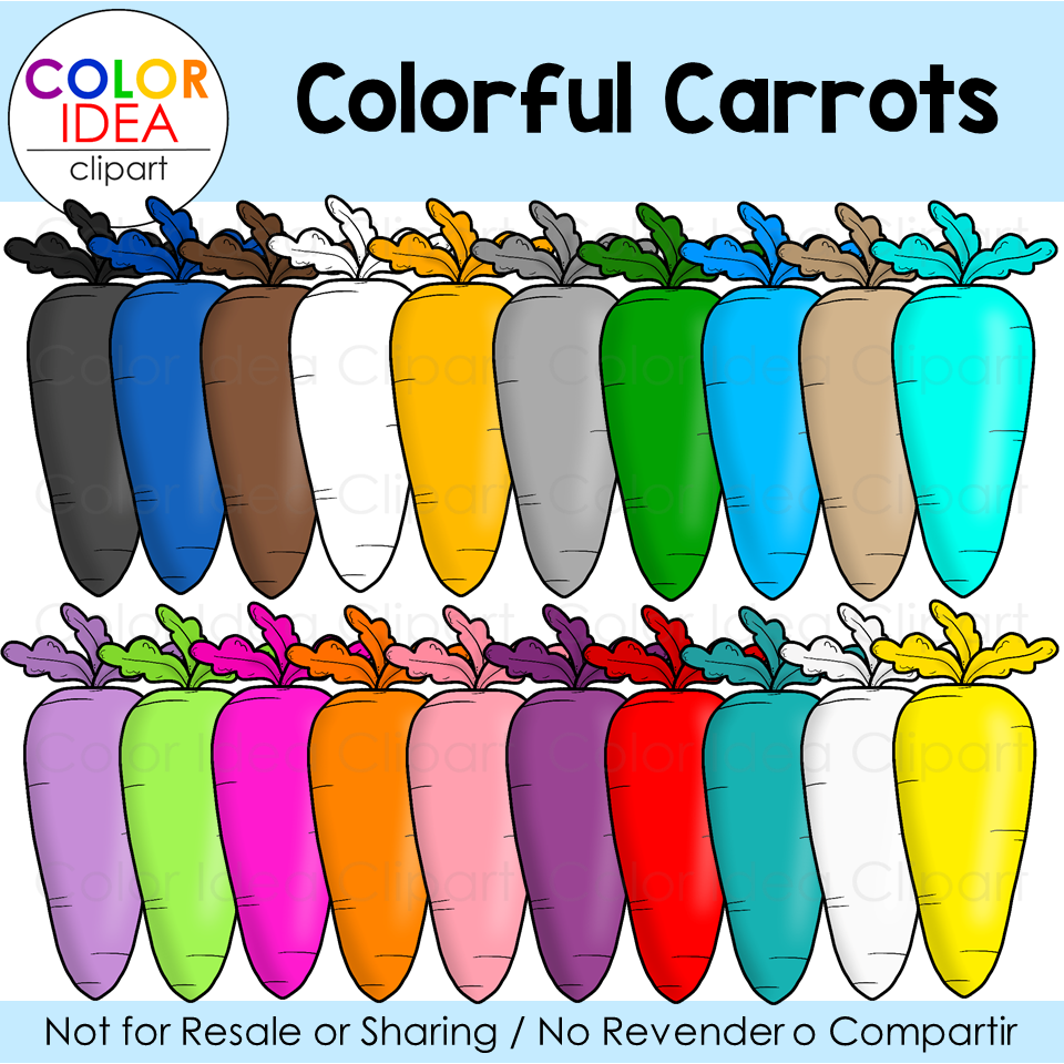 Colorful Carrots | Made By Teachers