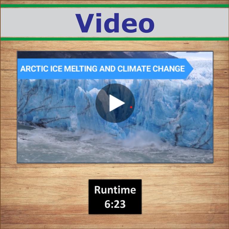 Arctic Ice Melting and Climate Change | Video, Handout, and Worksheets ...