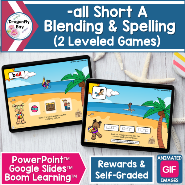 all Short A Word Family Phonics Digital Game for PowerPoint™ Google ...