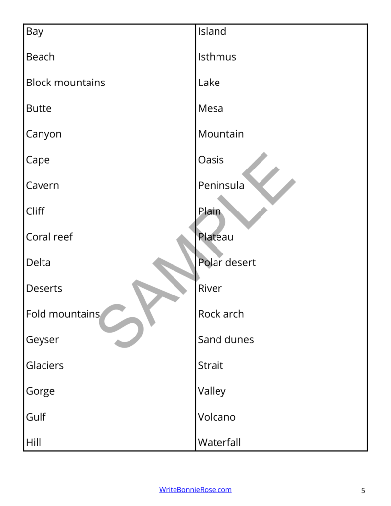 Identifying Landforms Board Game | Made By Teachers