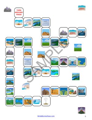 Identifying Landforms Board Game | Made By Teachers
