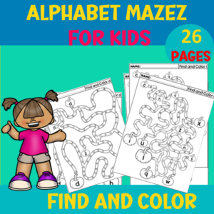Lowercase Alphabet Mazes: Engaging Activities for Young Learners | Made ...