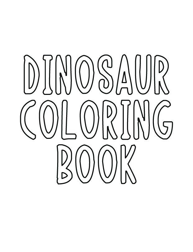 "Jungle Giants: 50 Dinosaur Coloring Pages for Little Explorers" | Made ...