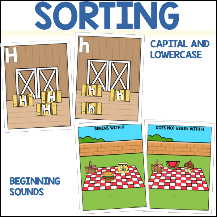 Letter H Hands On Centers | Made By Teachers