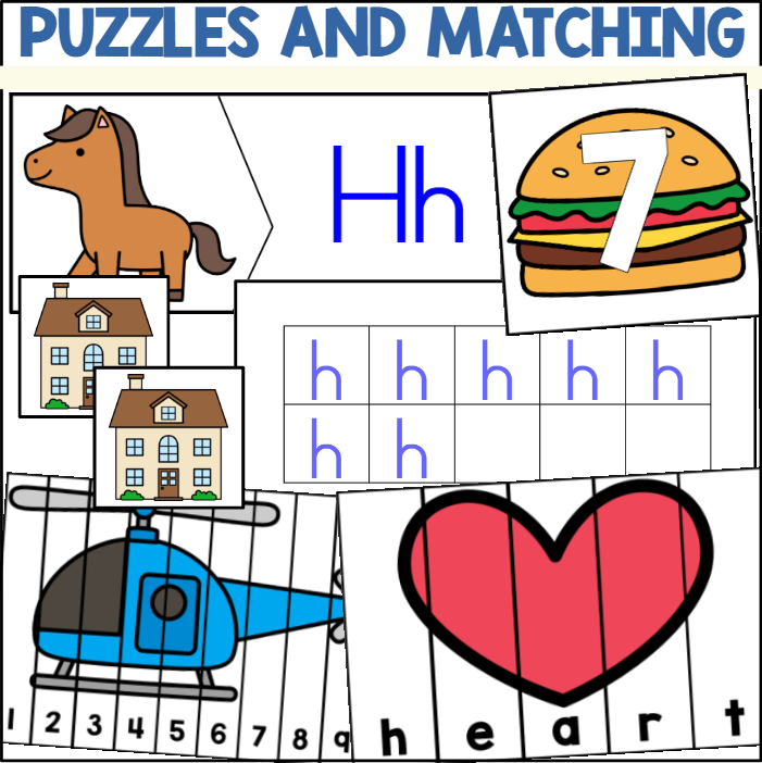 Letter H Hands On Centers | Made By Teachers