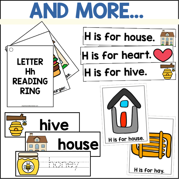 Letter H Hands On Centers | Made By Teachers