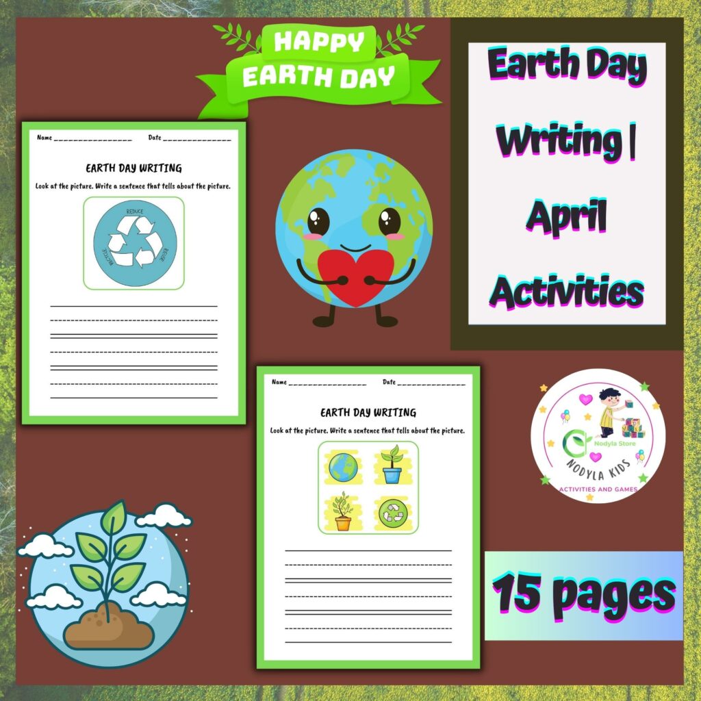 Printable Earth Day Writing | April Activities | Made By Teachers