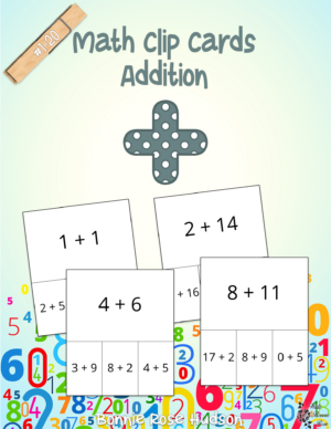 Math Clip Cards: Addition | Made By Teachers