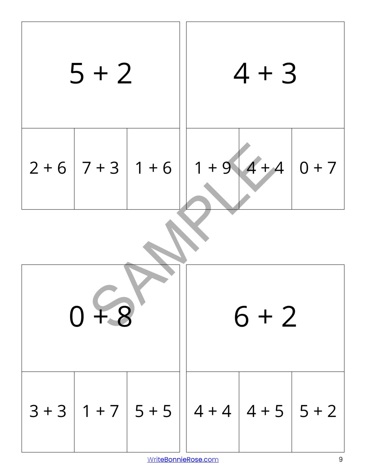 Math Clip Cards: Addition | Made By Teachers