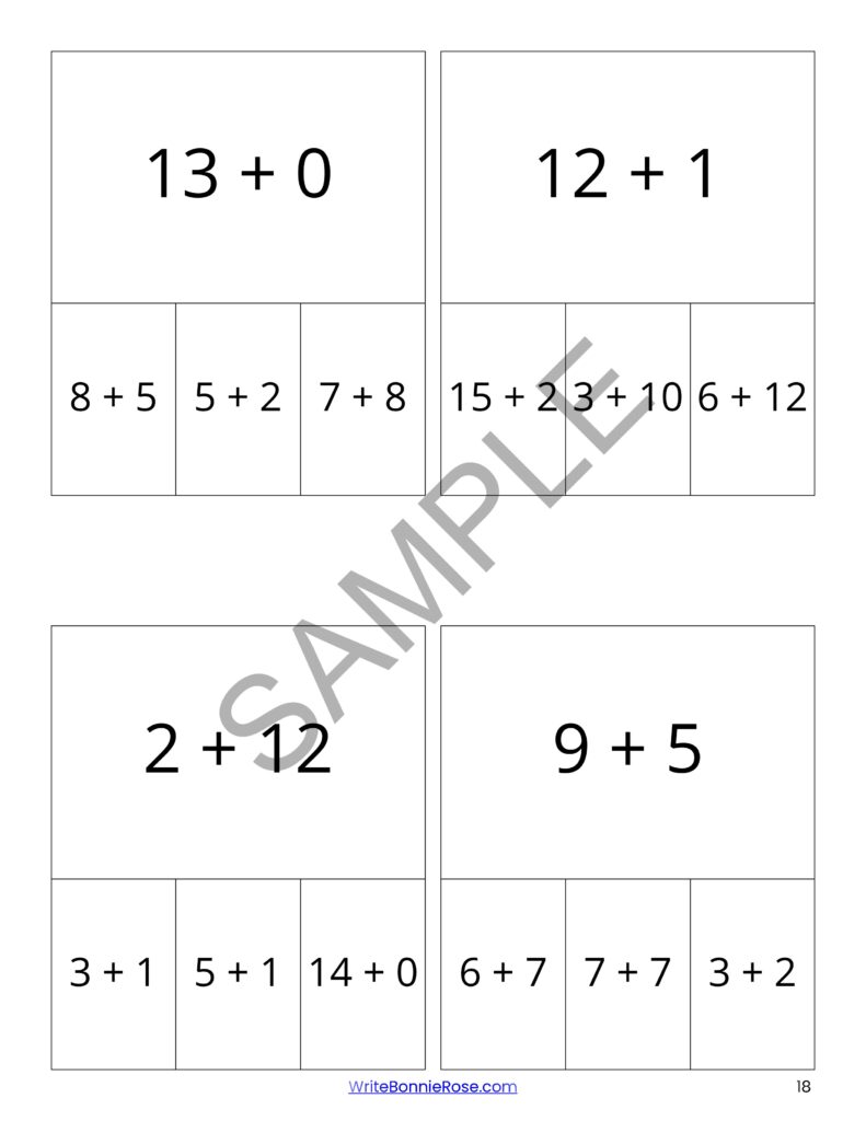 Math Clip Cards: Addition | Made By Teachers