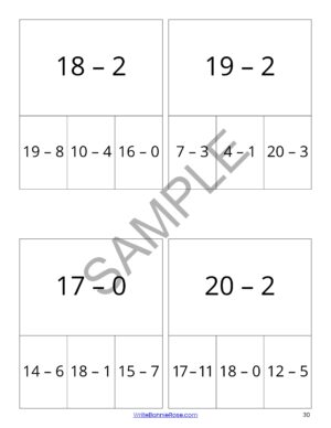 Math Clip Cards: Subtraction | Made By Teachers