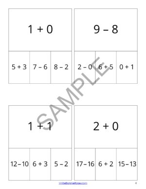 Math Clip Cards: Addition & Subtraction | Made By Teachers