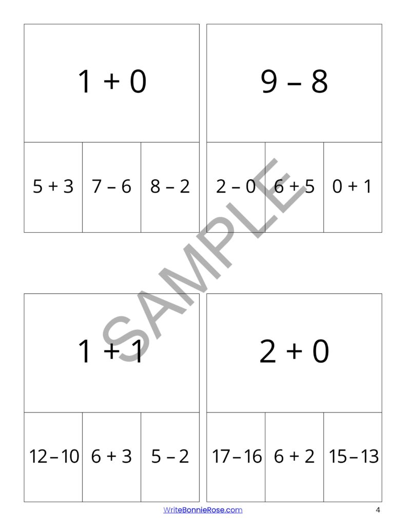 Math Clip Cards: Addition & Subtraction | Made By Teachers