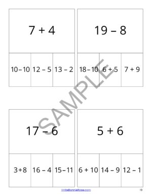 Math Clip Cards: Addition & Subtraction | Made By Teachers
