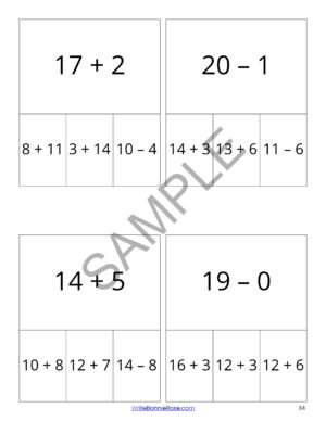 Math Clip Cards: Addition & Subtraction | Made By Teachers