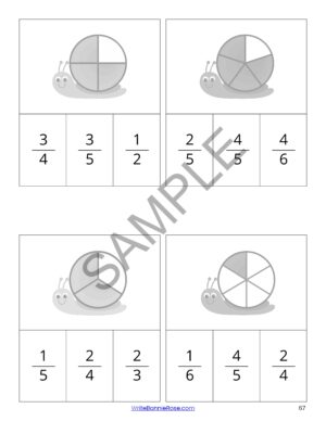 Math Clip Cards: Fractions | Made By Teachers